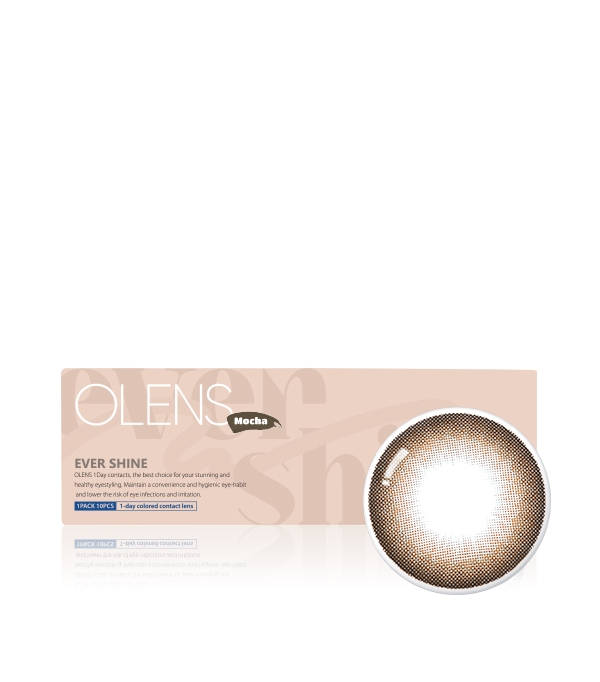 OLENS - Best Korean Colored Contact Lenses - Ever Shine Mocha (10p) 2+1