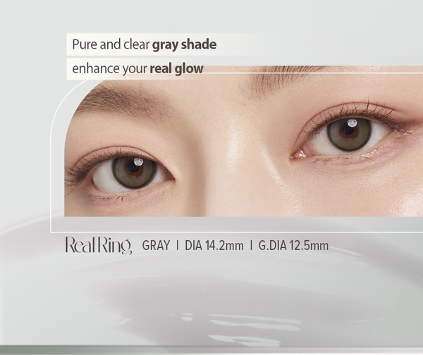 Real Ring Gray Toric (For astigmatism) | OLENS