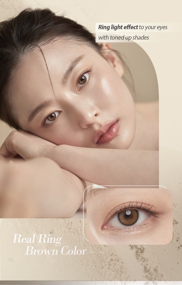 Real Ring Brown Toric (For astigmatism) | OLENS