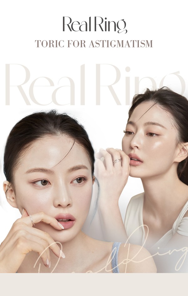 Real Ring Gray Toric (For astigmatism) | OLENS