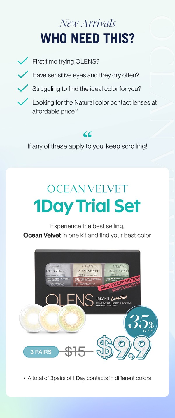 Ocean Velvet Trial Set | OLENS