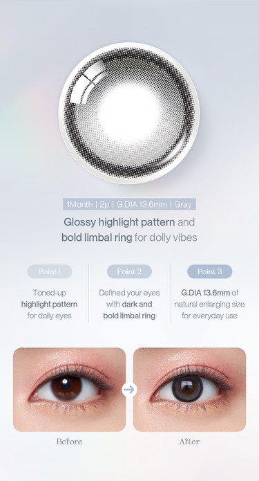 Big Glowy Gray | OLENS