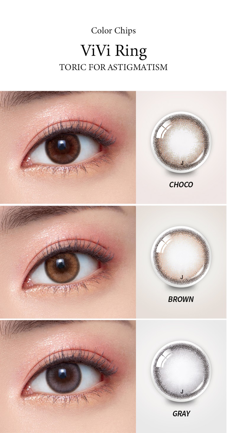 ViVi Ring Choco Toric (For astigmatism) | OLENS