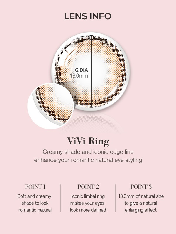 ViVi Ring Brown Toric (For astigmatism) | OLENS