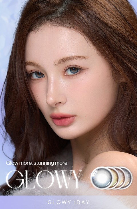 Glowy 1Day Sapphire Blue (10p) | OLENS