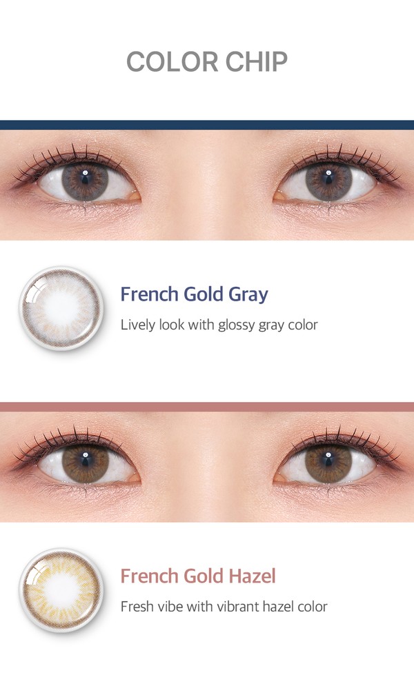 French Gold 3con Gray (10p) | OLENS