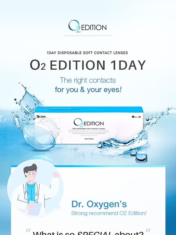 O2 Edition 40pcs (30pcs + Trial 10pcs) | OLENS