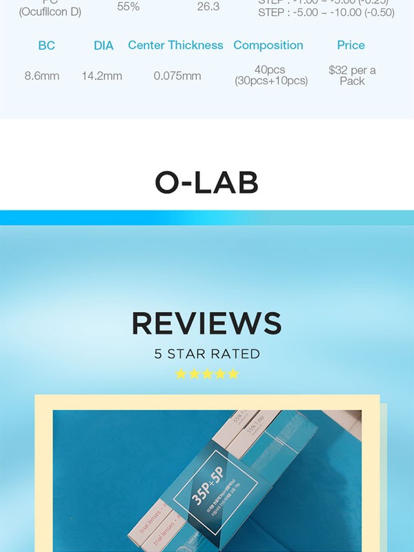 O2 Edition 40pcs (30pcs + Trial 10pcs) | OLENS